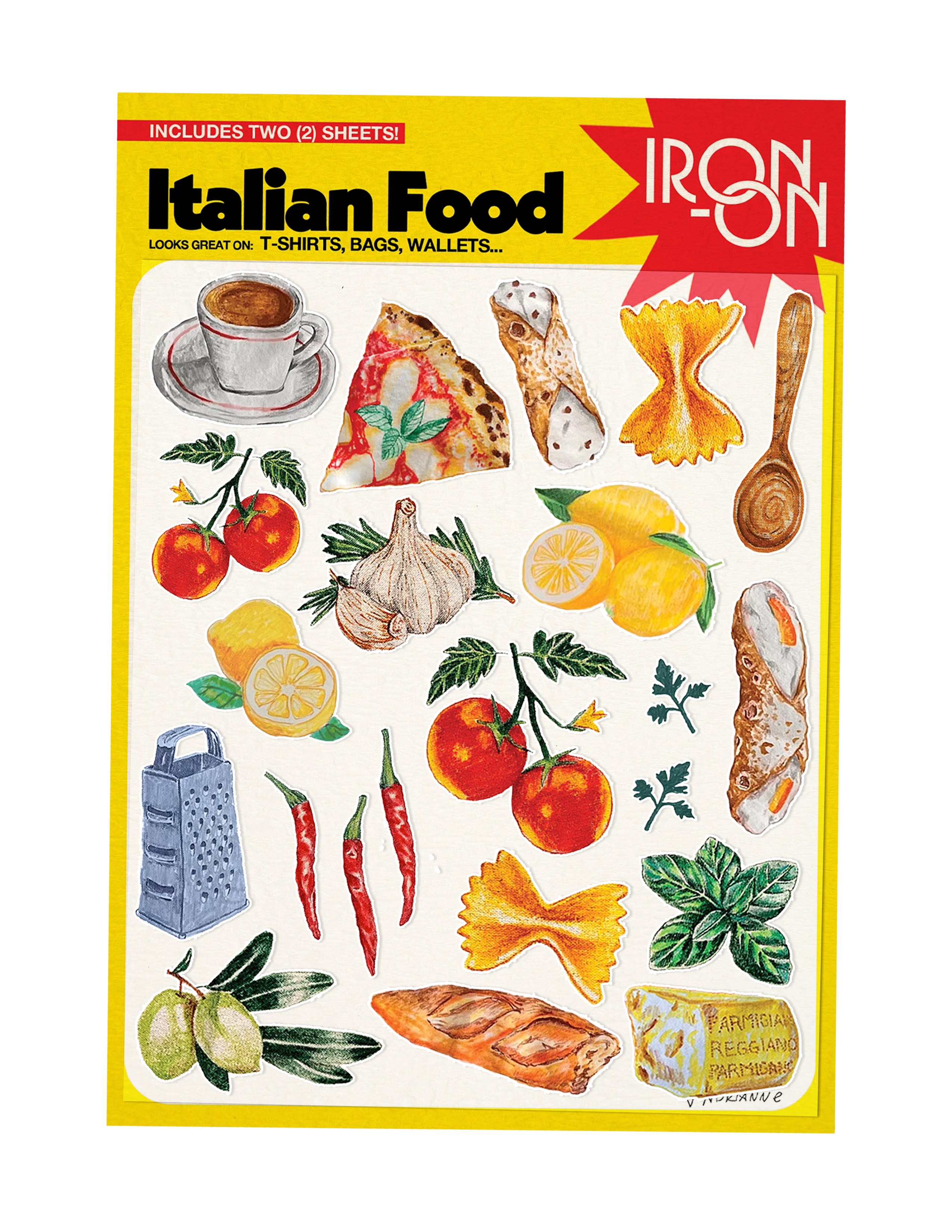 Italian Food Iron-On – Hello Adrianne