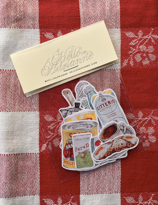 food art sticker pack – Hello Adrianne