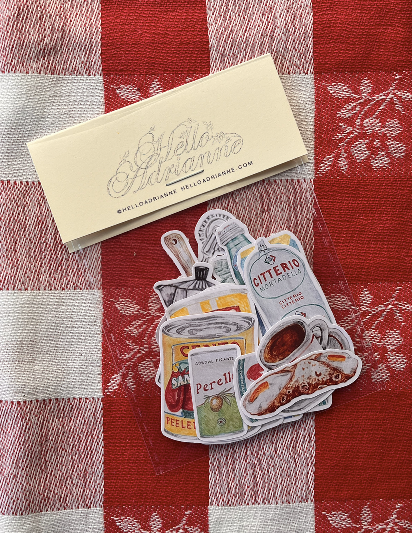 food art sticker pack – Hello Adrianne