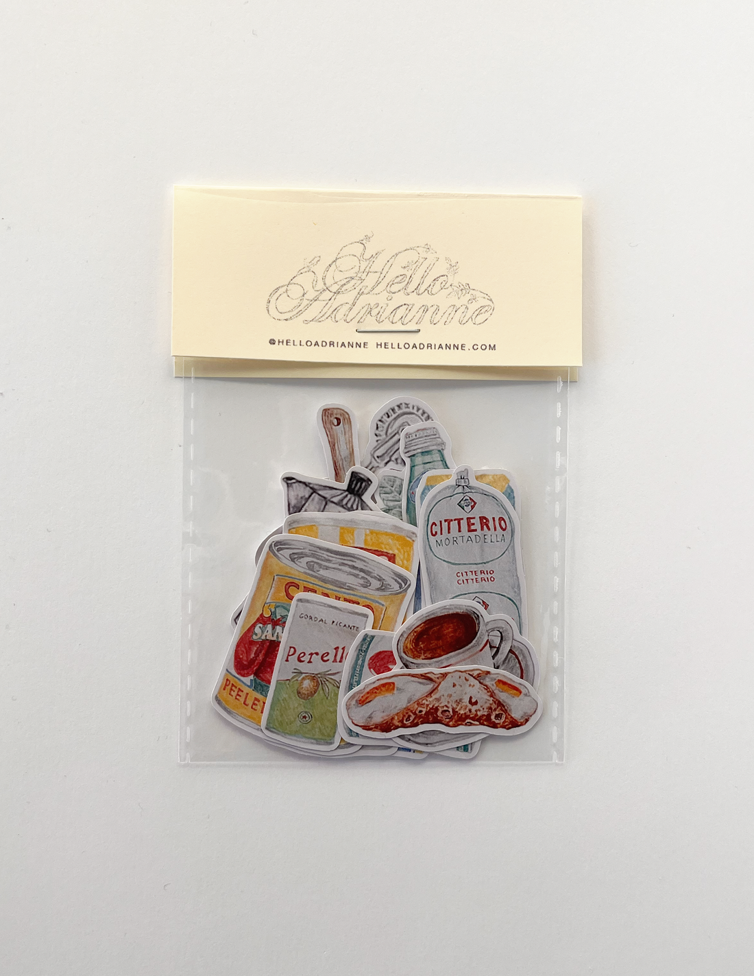 food art sticker pack – Hello Adrianne