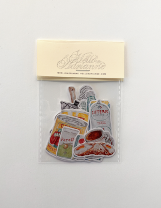 food art sticker pack – Hello Adrianne